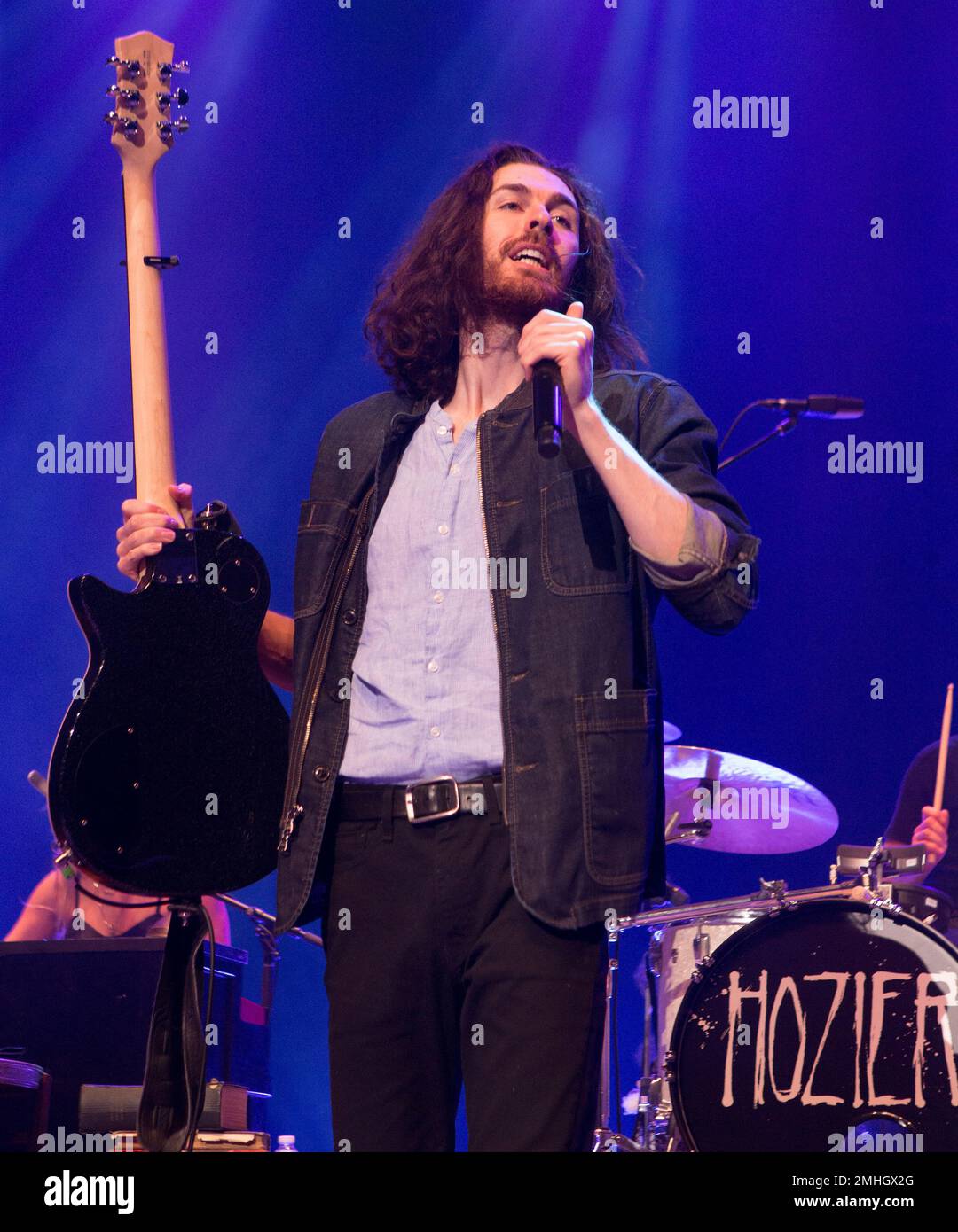 Hozier performs in concert during his "Wasteland, Baby! Tour" at The ...