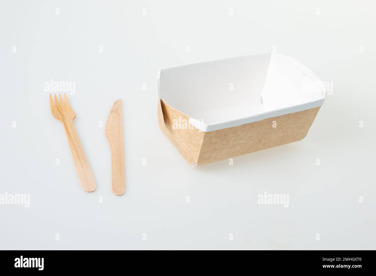 cardboard brown carton box food to take away from snack fast food with ...