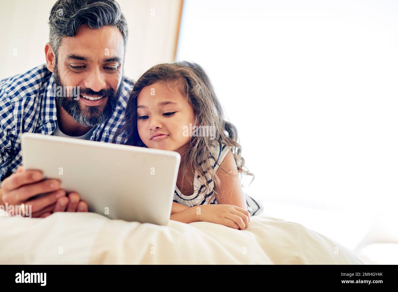 I wonder what happens next in the movie...a father and daughter using a ...