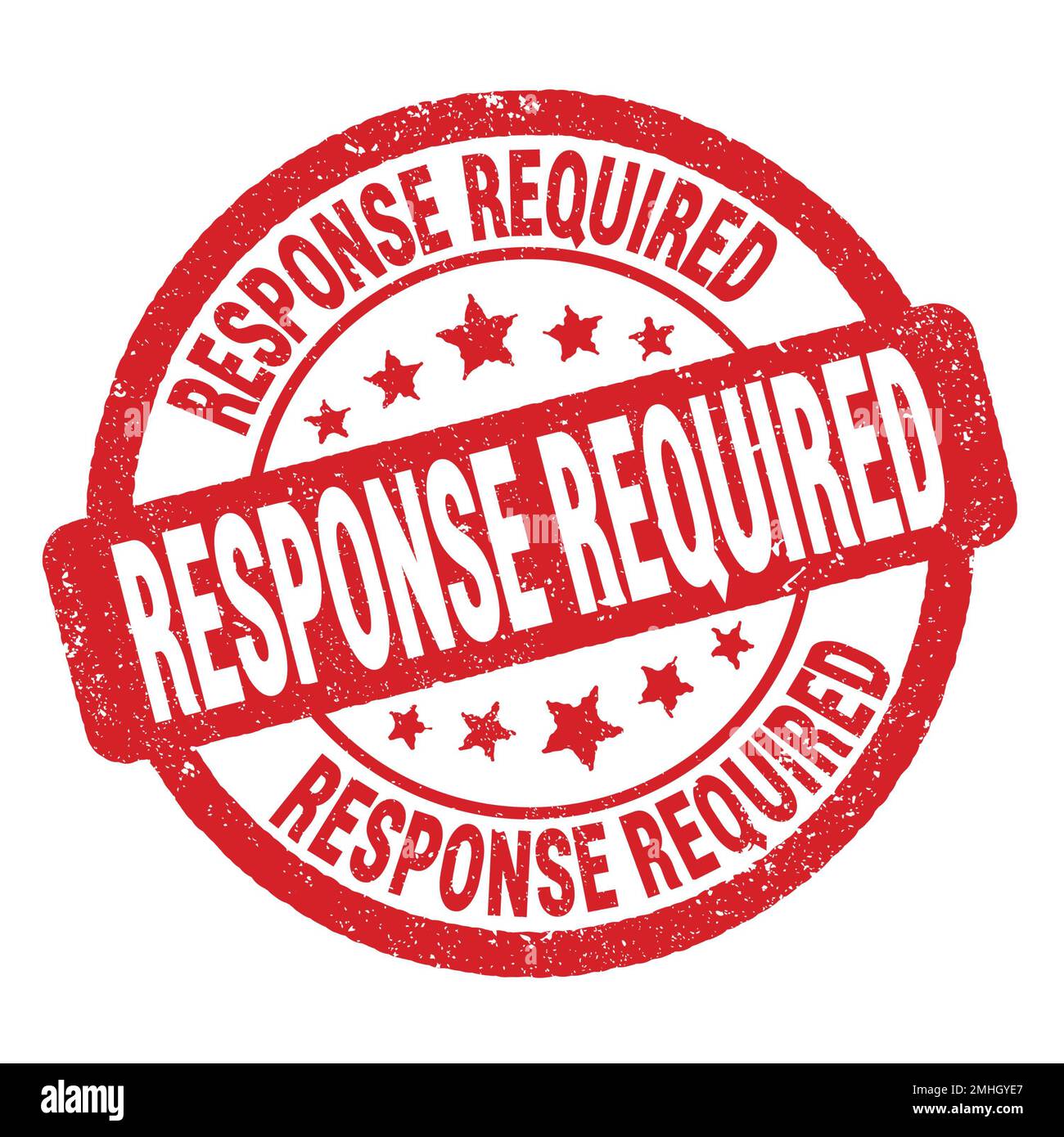 Response required hi-res stock photography and images - Alamy