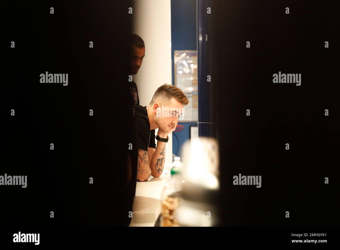 Inter Miami CF player Jay Chapman, watches the Major League Soccer ...