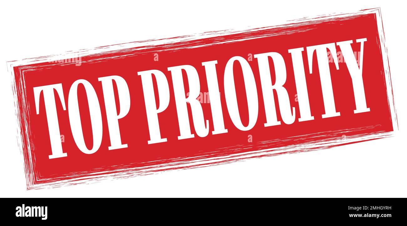 Top priority stamp hi-res stock photography and images - Alamy