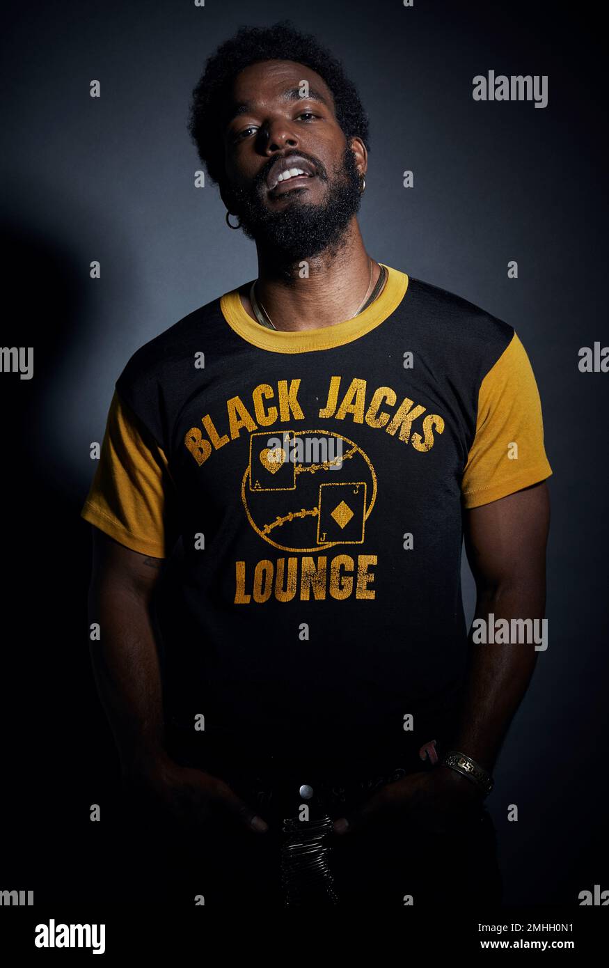 This Nov. 19, 2019 photo shows musician Luke James posing for a ...