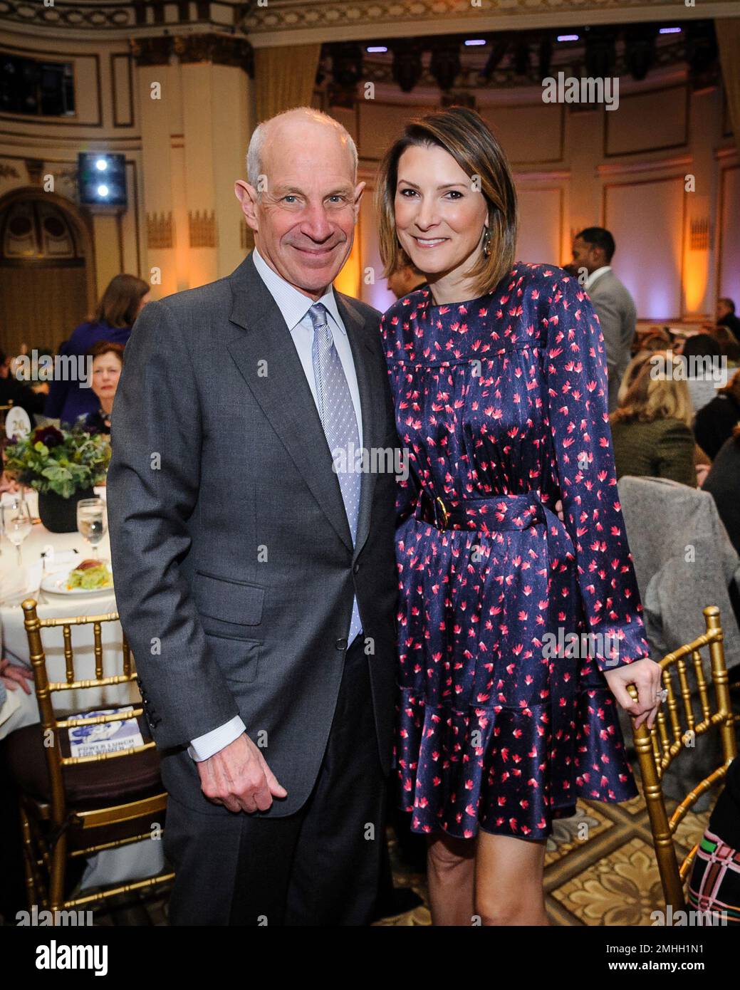 John Tisch, left, and Lizzie Tisch attend the Citymeals on Wheels 33rd ...