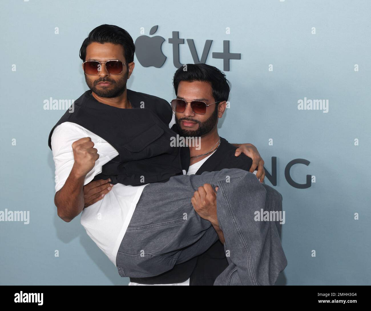 Asif Ali attends the premiere of the comedy TV series "Shrinking" at ...