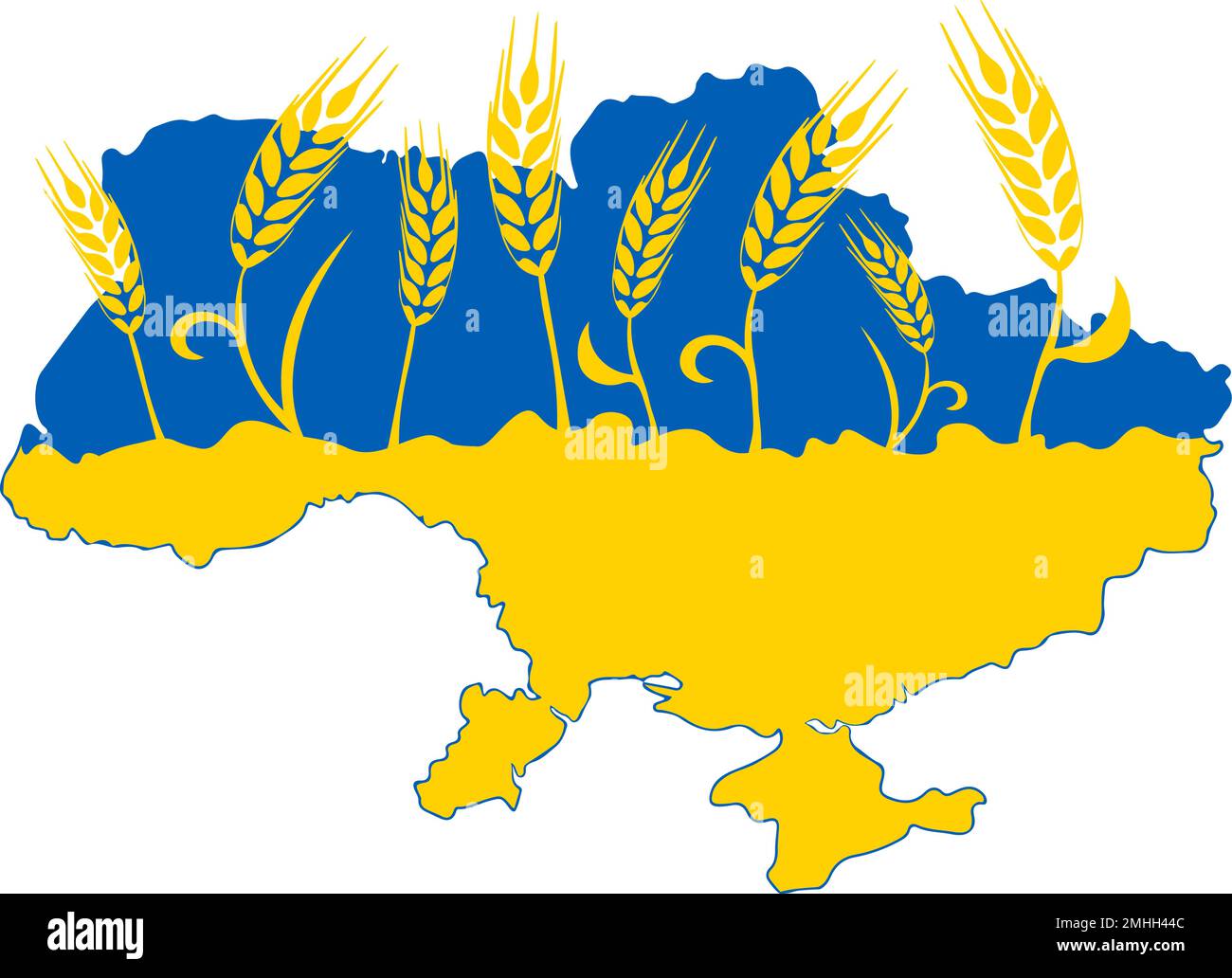 Ukrainian grain vector vectors Stock Vector Images - Alamy