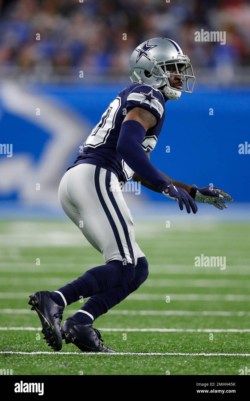 Dallas Cowboys cornerback Anthony Brown (30) lines up against the ...