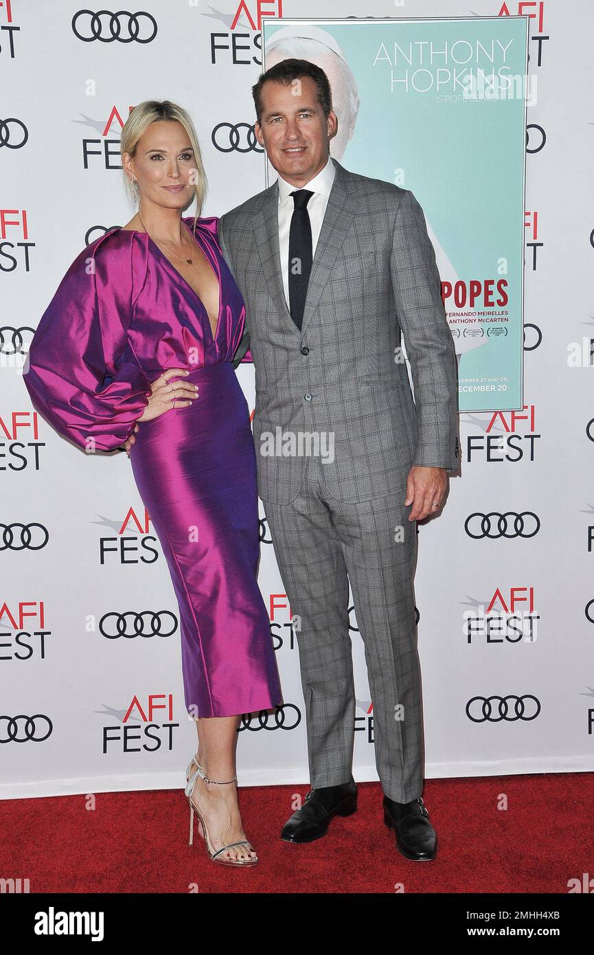 Molly Sims, left, and Scott Stuber attend 2019 AFI Fest - "The Two ...