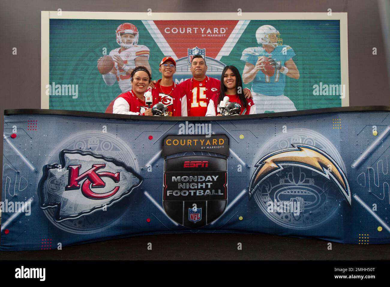 IMAGE DISTRIBUTED FOR MARRIOTT BONVOY - Fans take photos a the ESPN ...