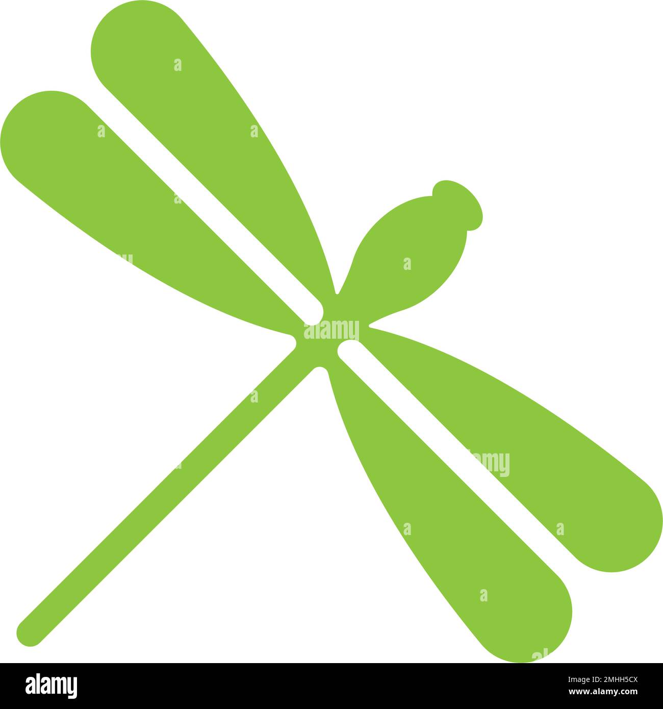 dragonfly vector icon,illustration simple design Stock Vector Image ...