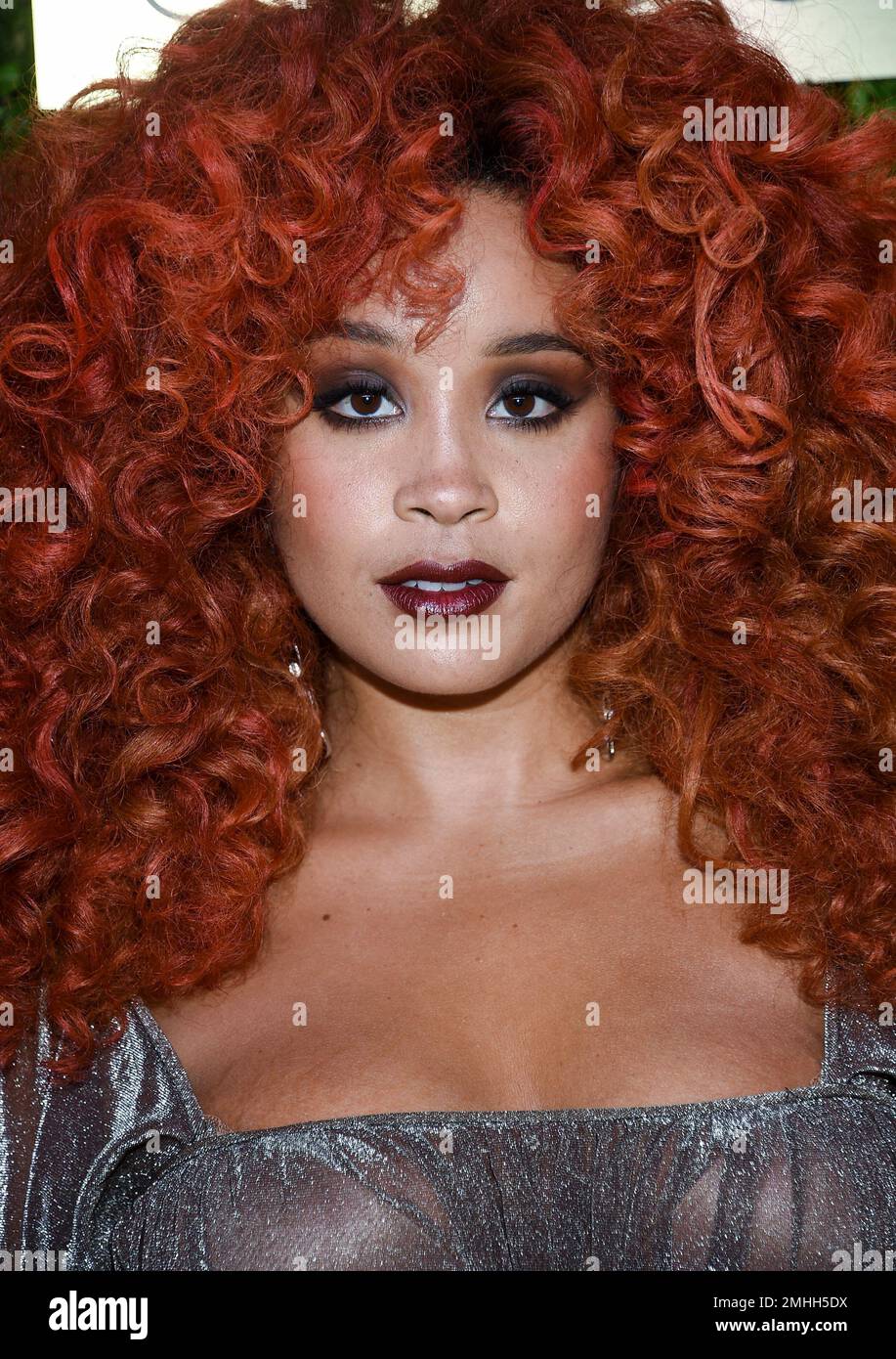 Singer Jillian Hervey arrives at The Lincoln Center Corporate Fund ...