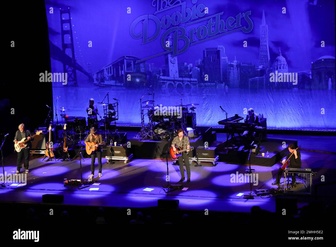 The Doobie Brothers perform at The Doobie Brothers at Ryman Auditorium ...