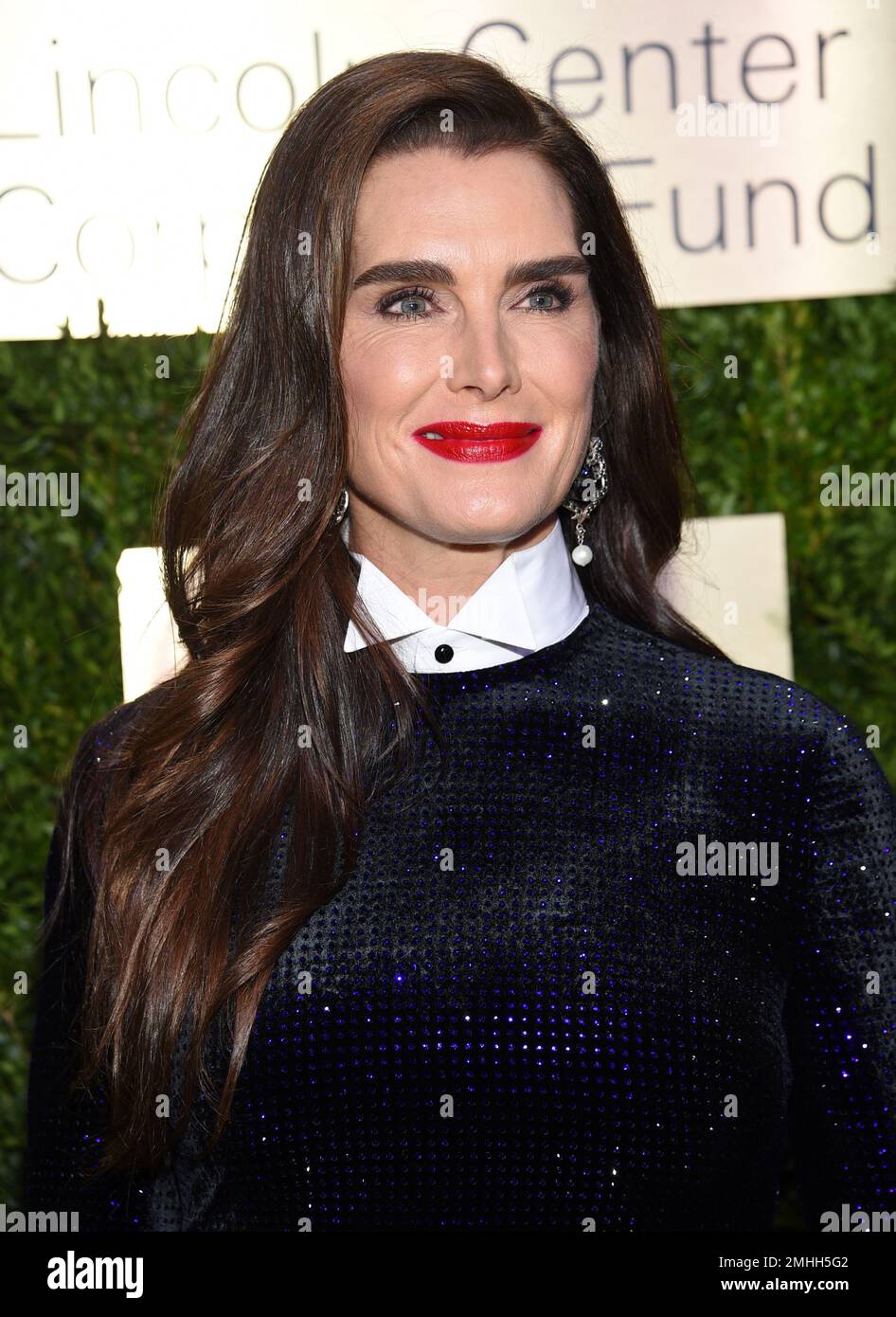 Brooke Shields arrives at The Lincoln Center Corporate Fund Fashion ...