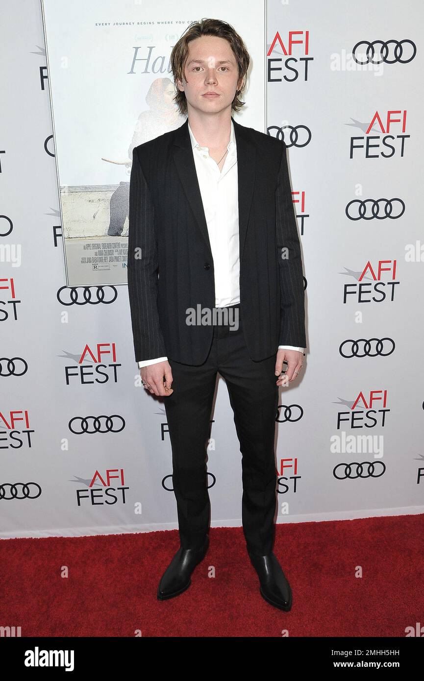 Jack Kilmer attends 2019 AFI Fest - "Hala" at the TCL Chinese Theatre ...