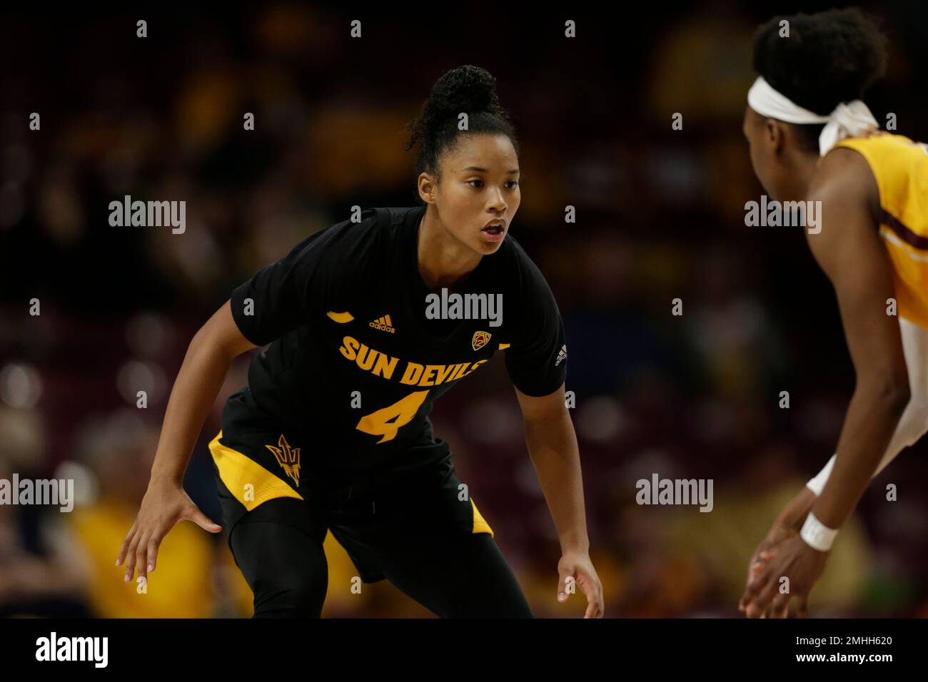 Arizona State guard Kiara Russell plays against Minnesota during an ...