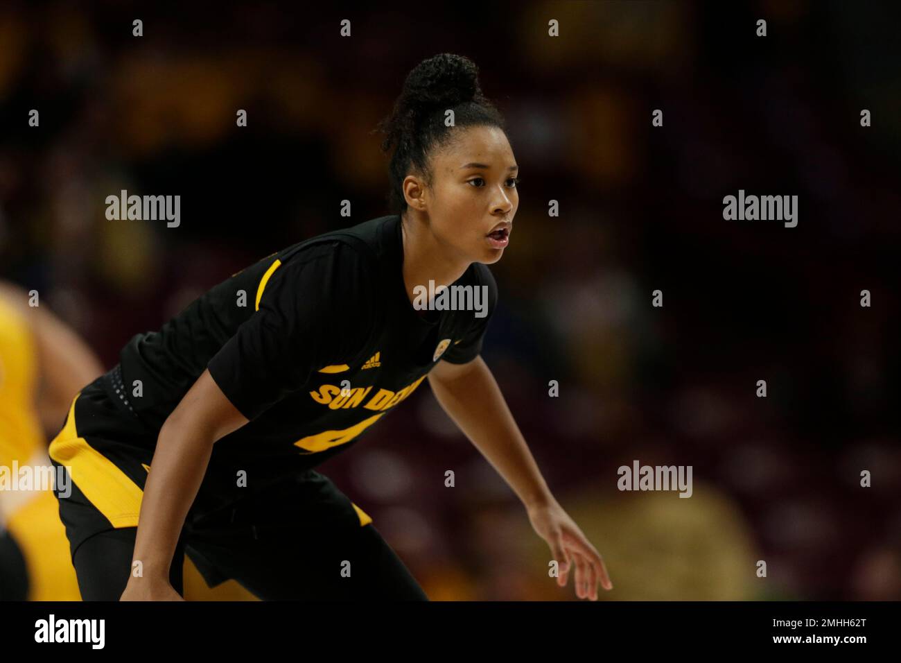 Arizona State guard Kiara Russell plays against Minnesota during an ...