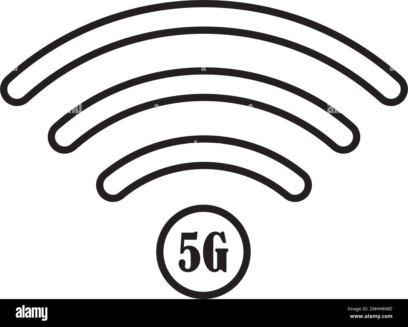 signal icon vector illustration simple design Stock Vector Image & Art - Alamy