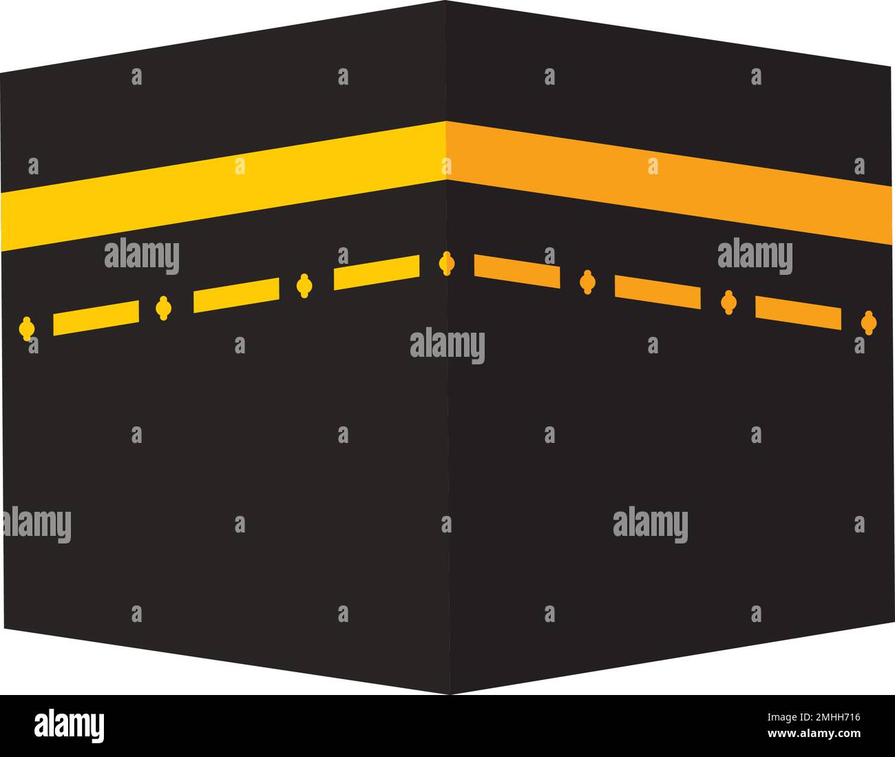 Hajj mubarak background illustration Cut Out Stock Images & Pictures ...