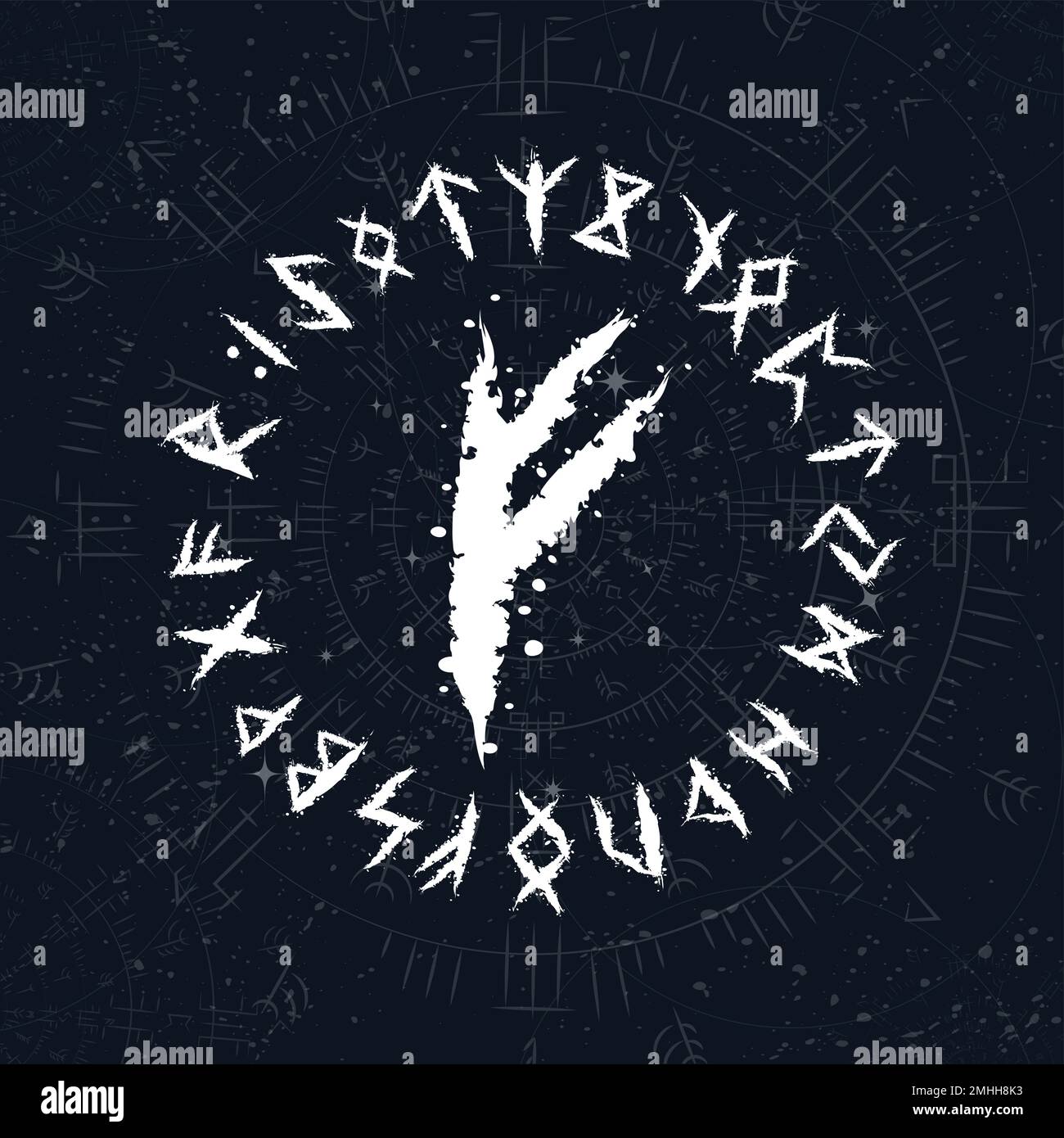 Norse Rune Wallpaper
