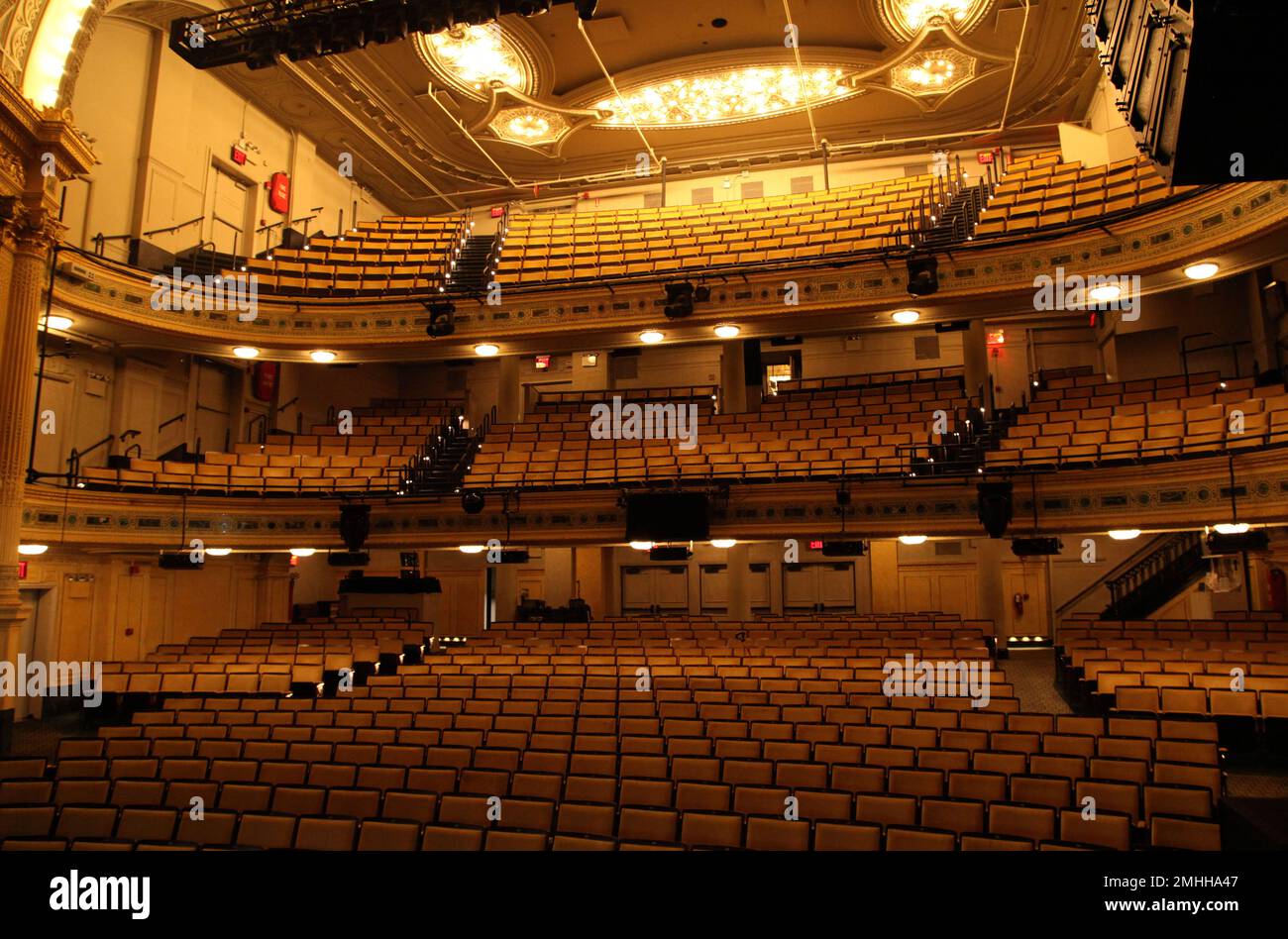 This Oct. 29, 2019 photo shows the interior of the 961-seat Hudson ...