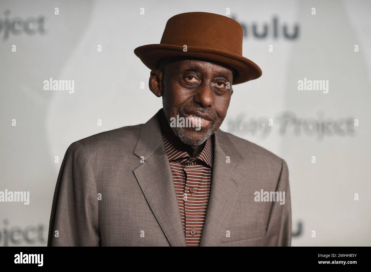 Bill Duke arrives at the premiere of "The 1619 Project" on Thursday ...