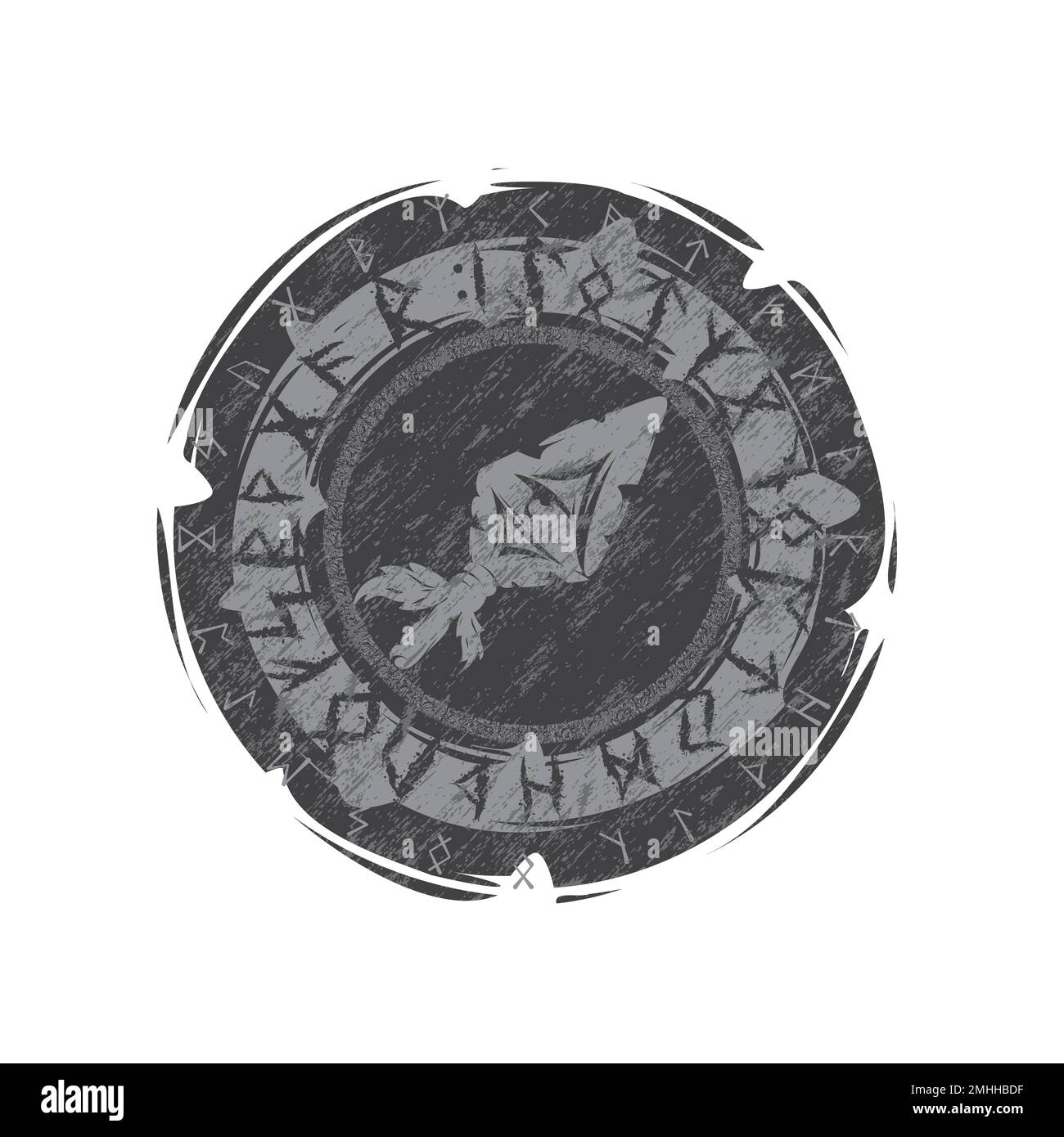 Shield icon in halftone hi-res stock photography and images - Alamy