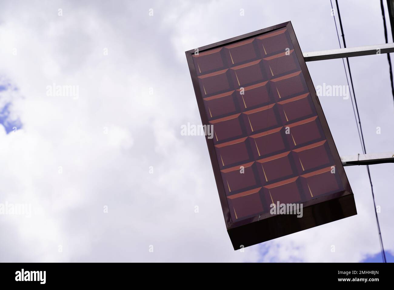 chocolate bar sign store candy bar pastry logo shop Candies chocolate ...