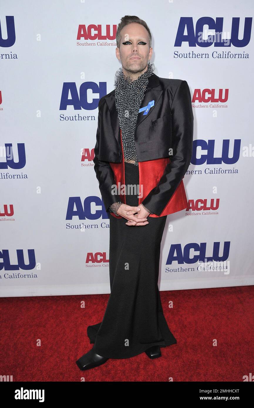 Justin Tranter attends the 2019 ACLU SoCal's Annual Bill of Rights ...