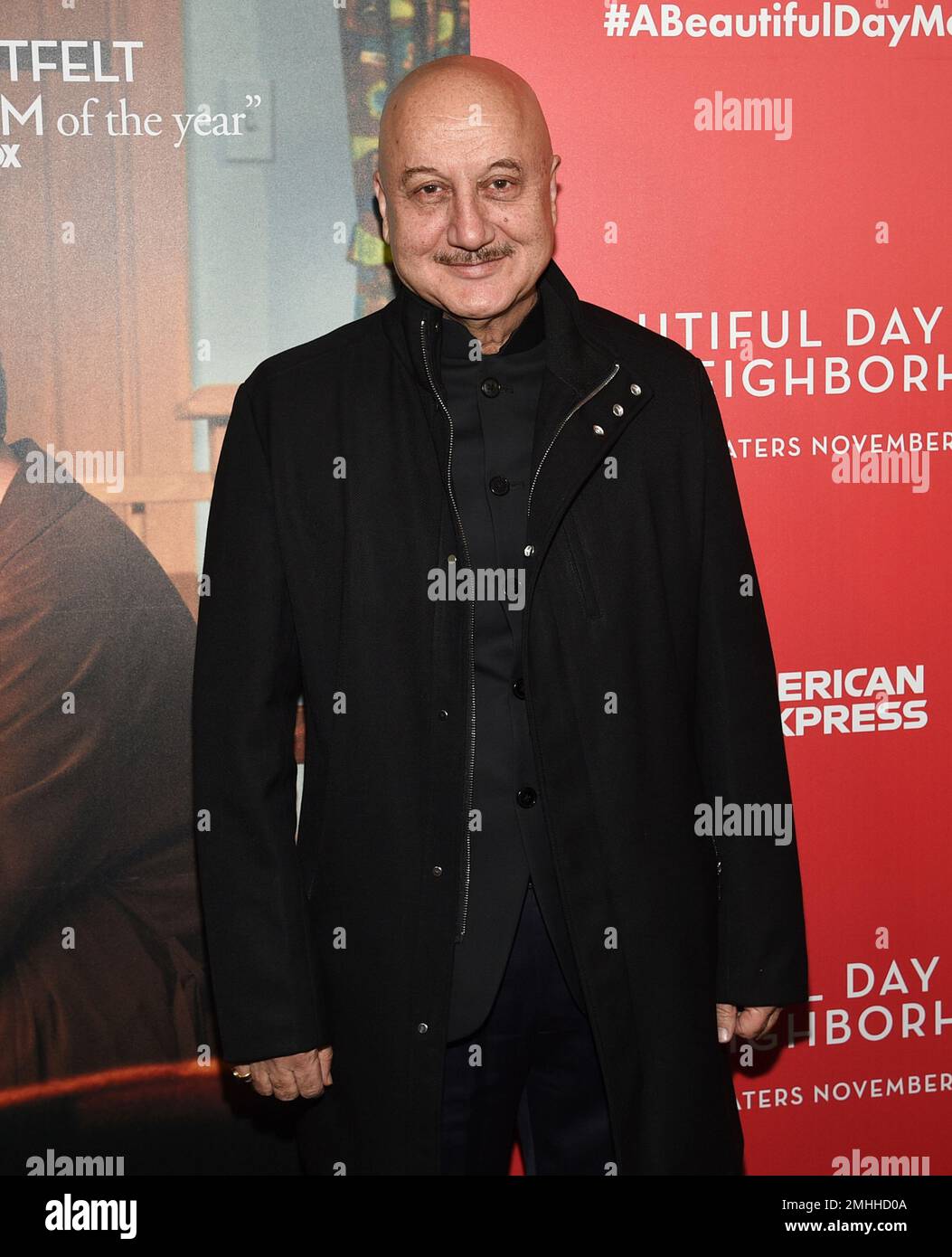 Actor Anupam Kher attends a special screening of "A Beautiful Day In ...