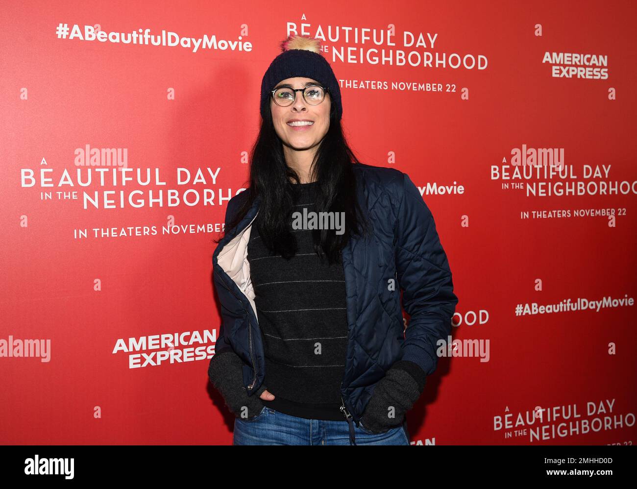Comedian Sarah Silverman attends a special screening of "A Beautiful ...