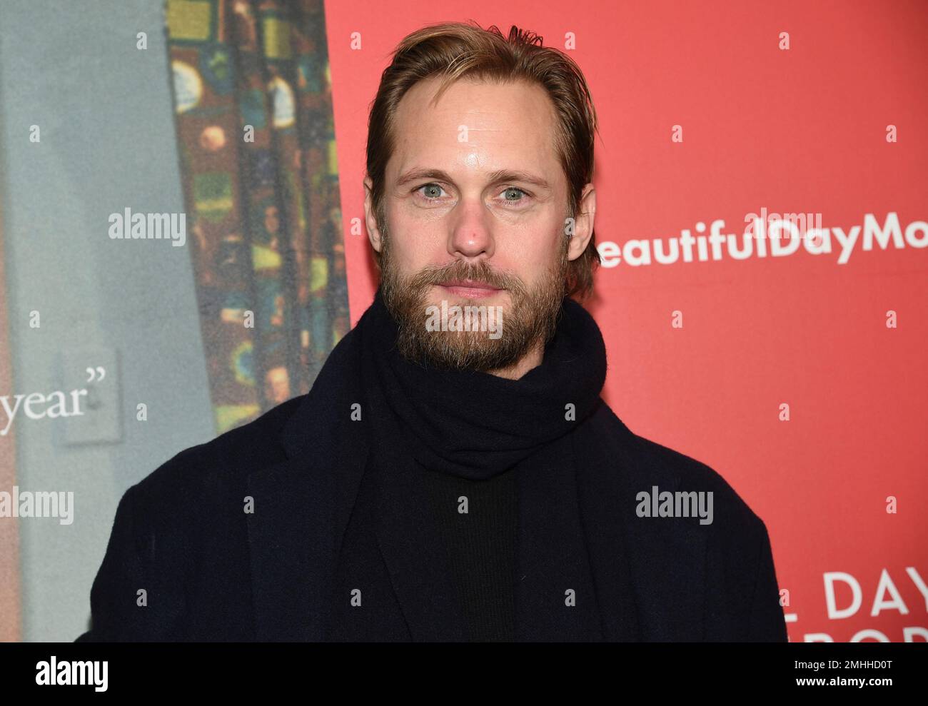 Actor Alexander Skarsgard attends a special screening of "A Beautiful ...