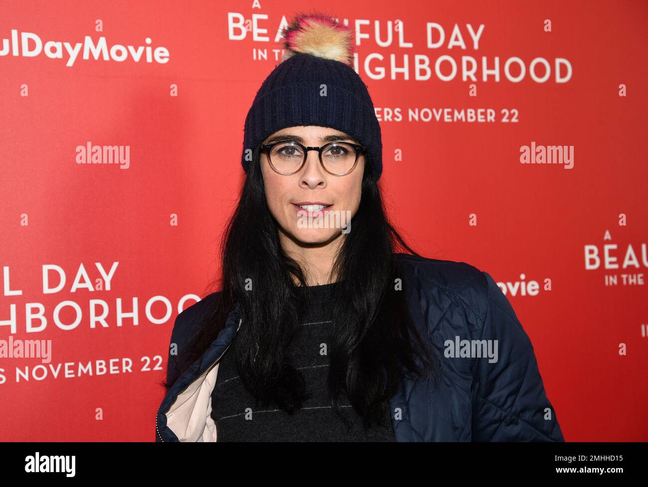 Comedian Sarah Silverman attends a special screening of "A Beautiful ...