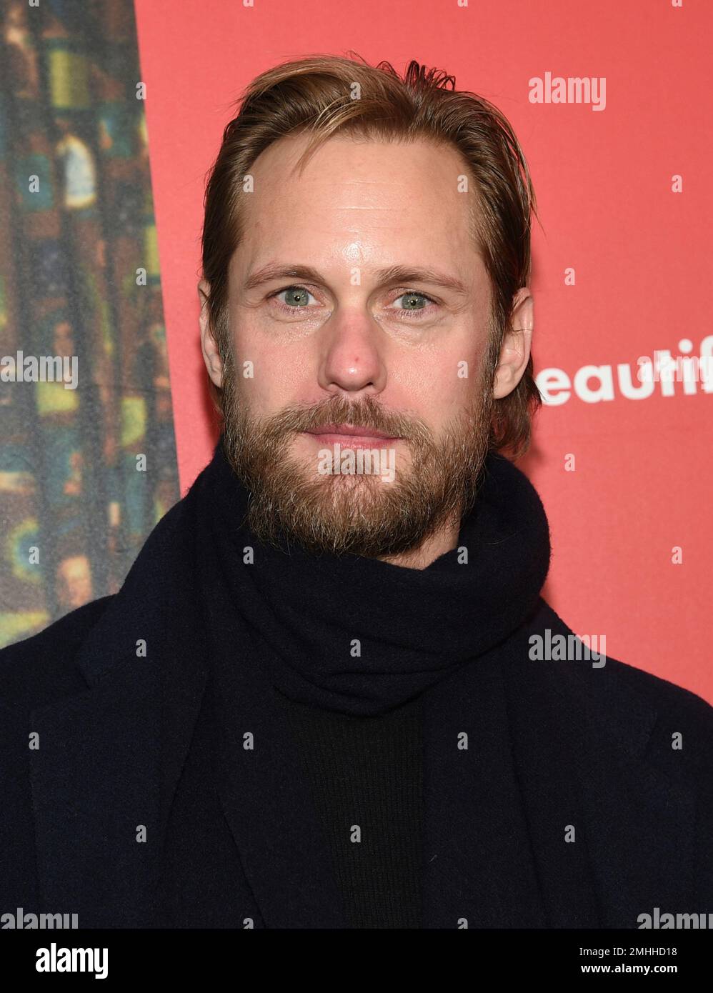 Actor Alexander Skarsgard attends a special screening of "A Beautiful ...