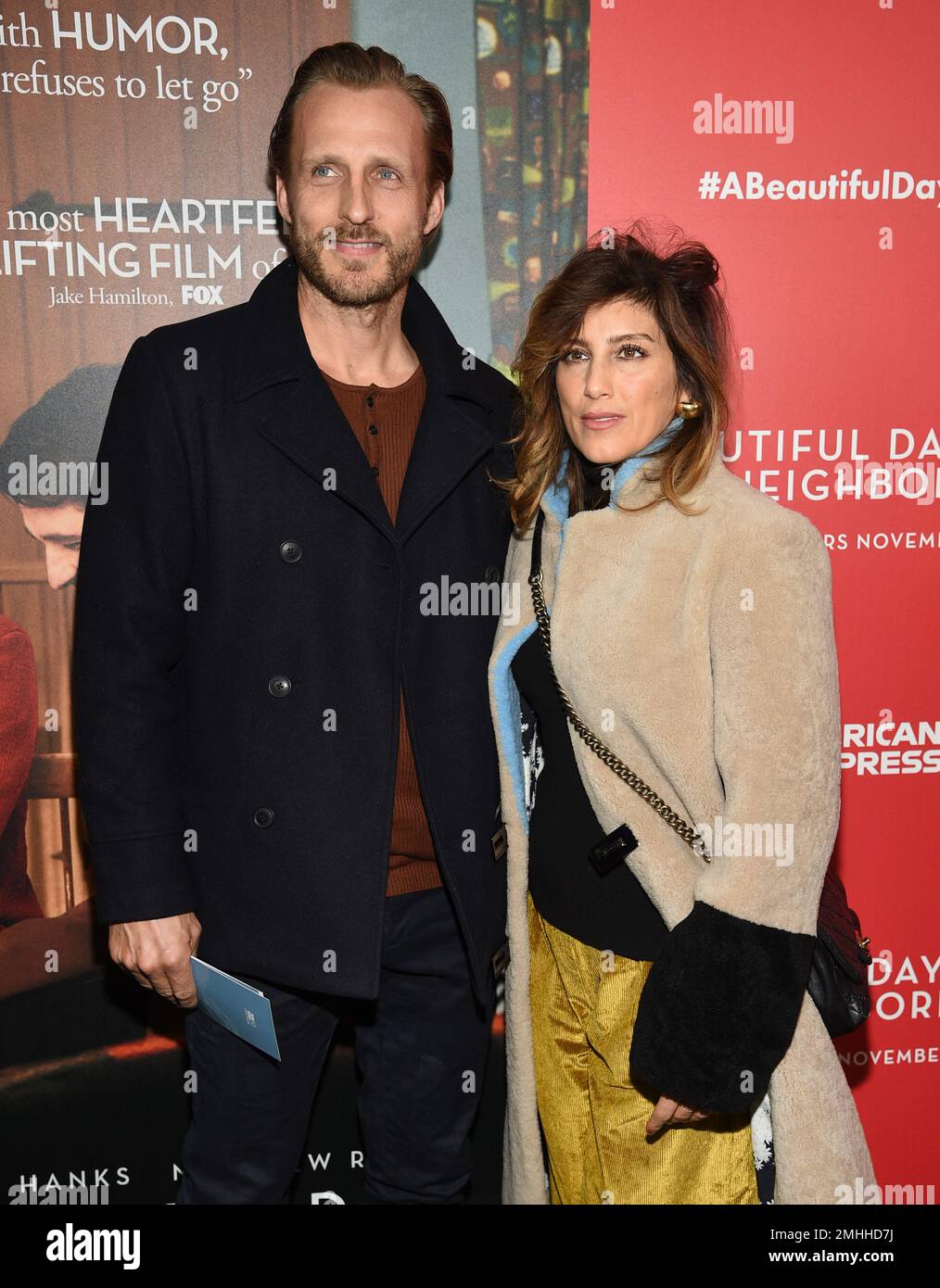 Jesper Vesterstroem, left, and Jennifer Esposito attend a special ...