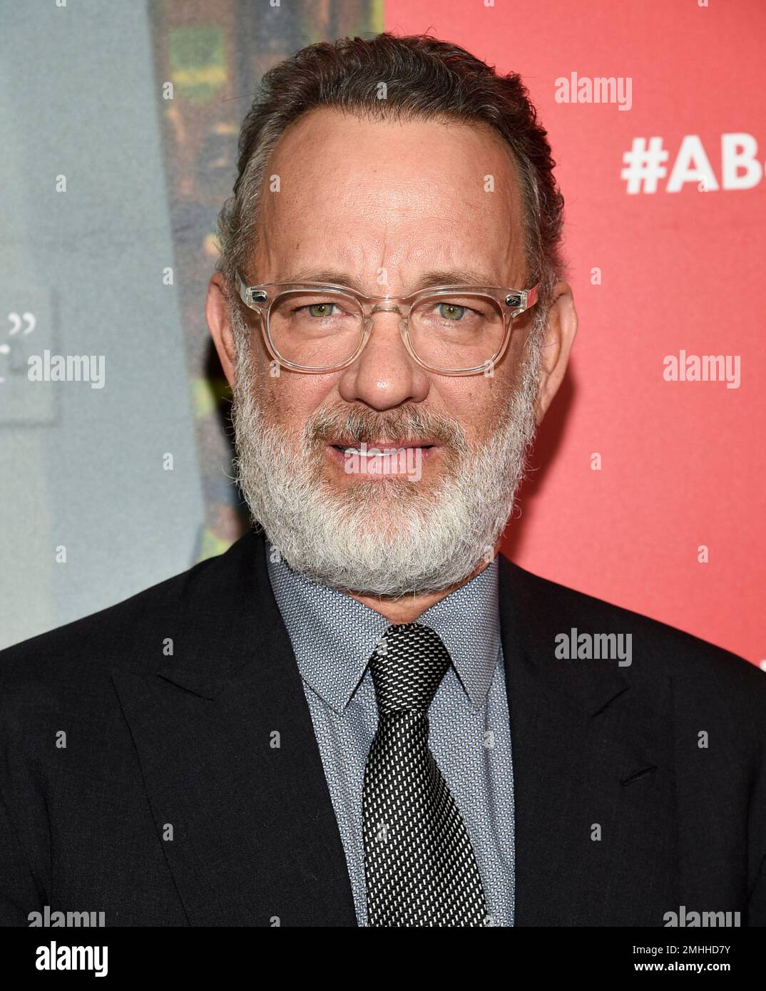 Actor Tom Hanks attends a special screening of "A Beautiful Day In The ...