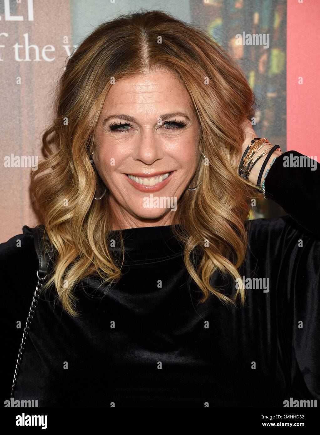 Actress Rita Wilson attends a special screening of "A Beautiful Day In ...