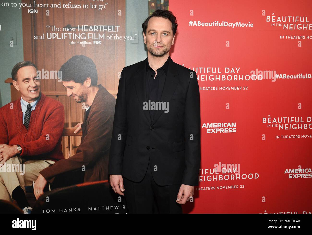 Actor Matthew Rhys attends a special screening of "A Beautiful Day In ...