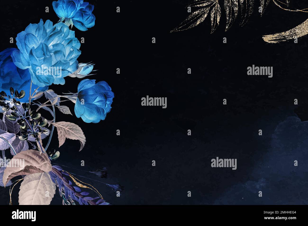 Flower desktop wallpaper background vector Stock Vector Image & Art - Alamy