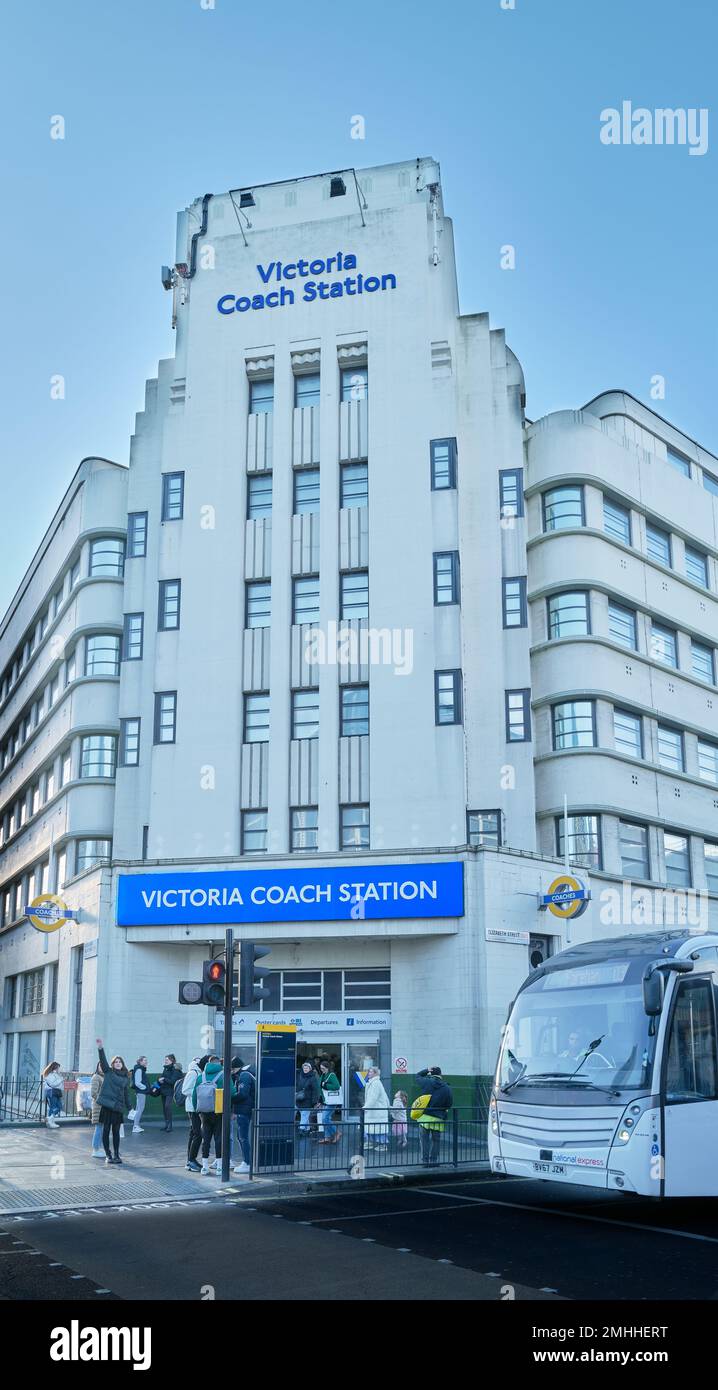Victoria Coach Station, London, England Stock Photo - Alamy