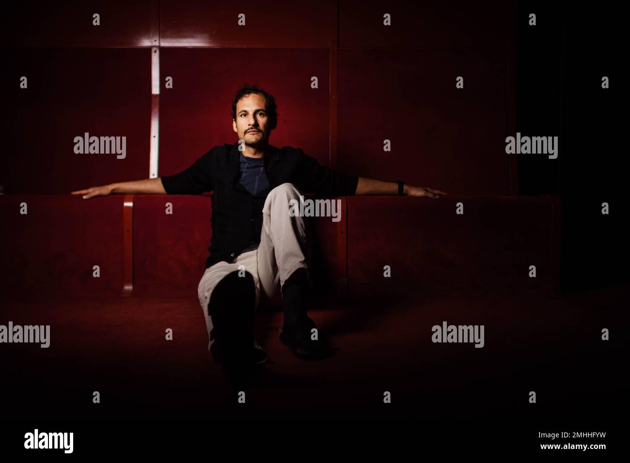 Swedish Iranian film director and screenwriter Ali Abbasi photographed ...