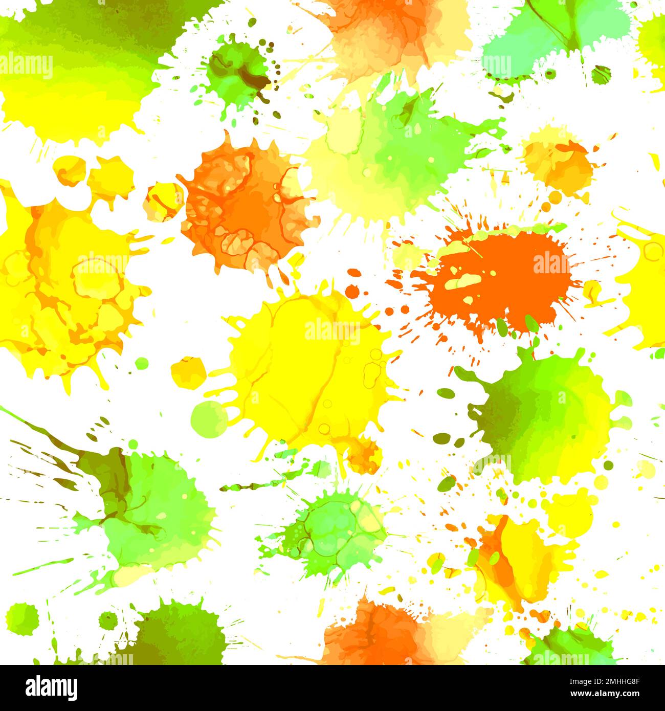 Seamless pattern yellow blots. Vector illustration Stock Vector Image ...