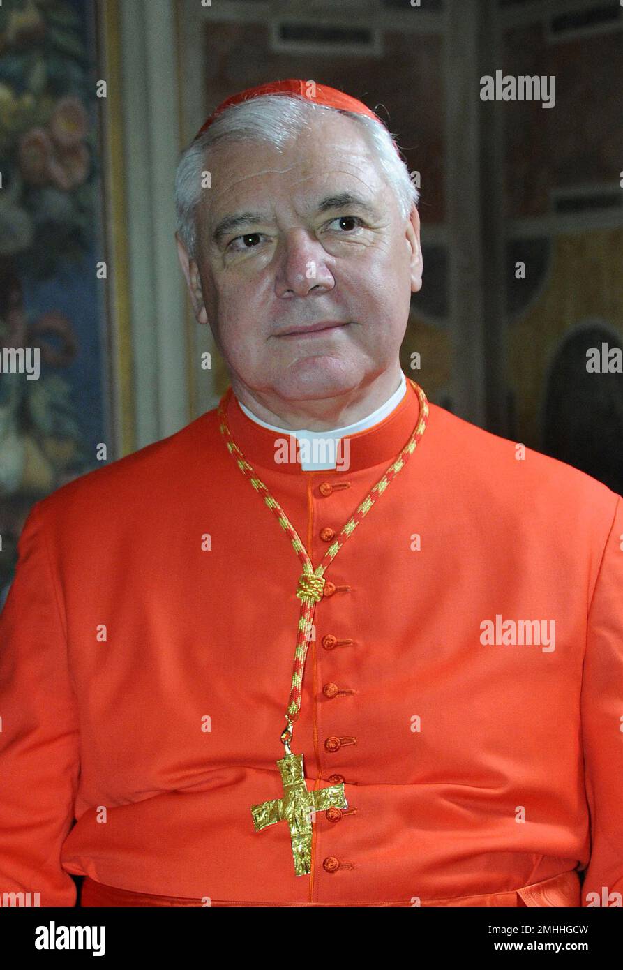 File photo dated February 22, 2014 shows German cardinal Gerhard Ludwig ...