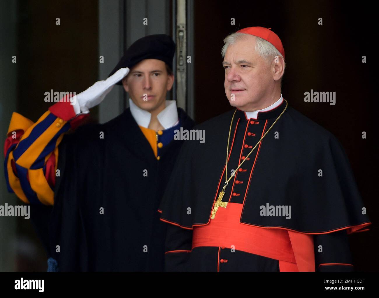 File photo dated February 13, 2015 shows Cardinal Gerhard Ludwig Muller ...