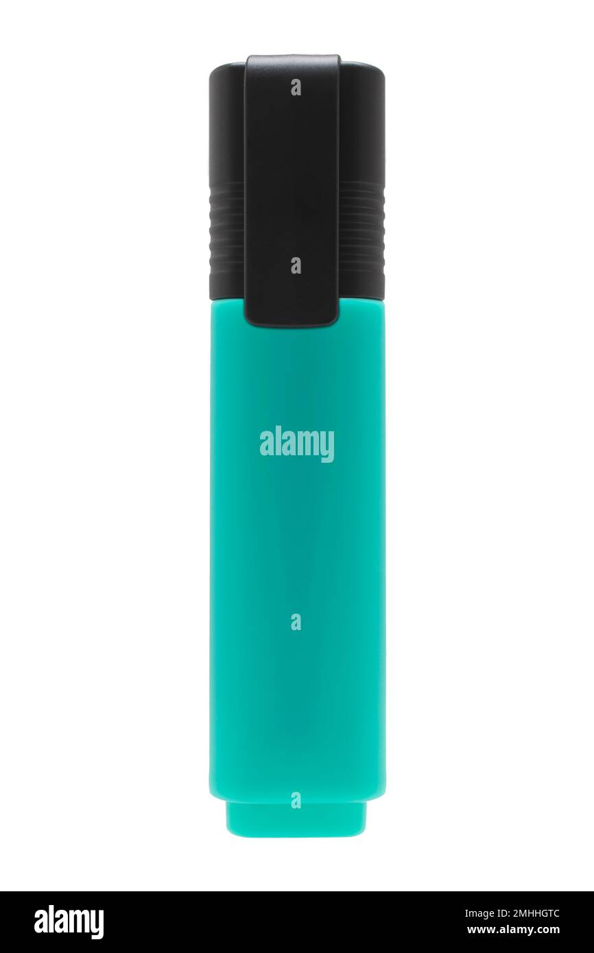 Green highlighter pen hi-res stock photography and images - Alamy
