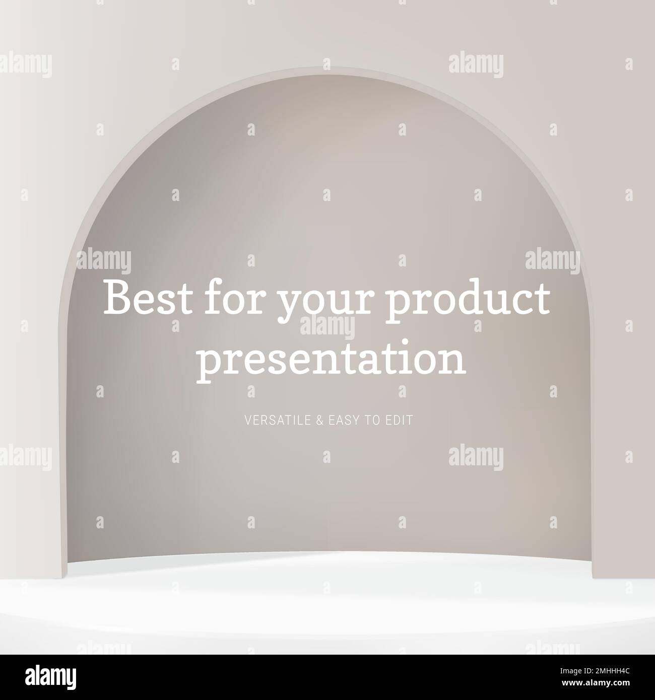 3D product backdrop template vector simple style Stock Vector Image ...