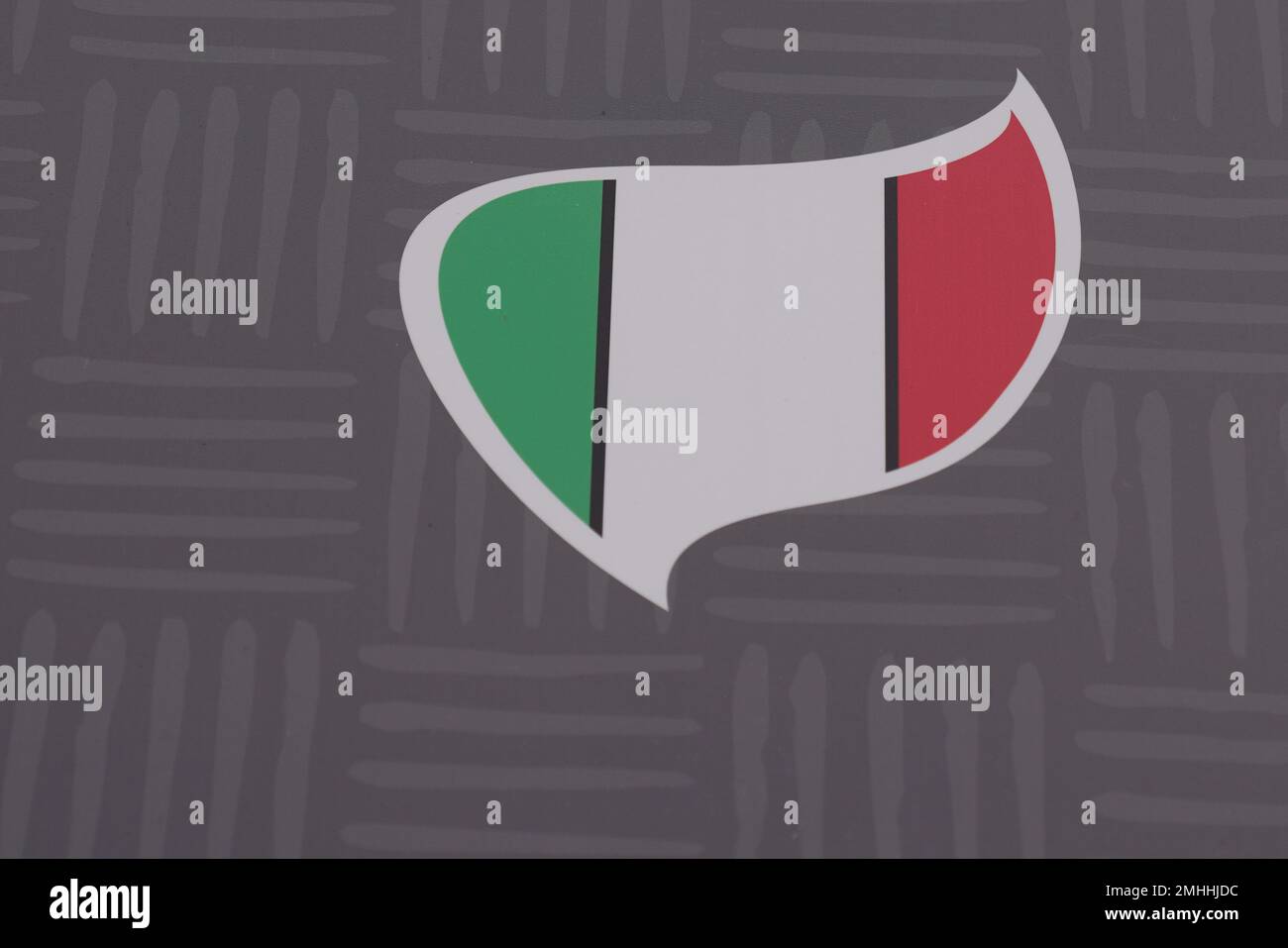 Sticker italy flag hi-res stock photography and images - Alamy