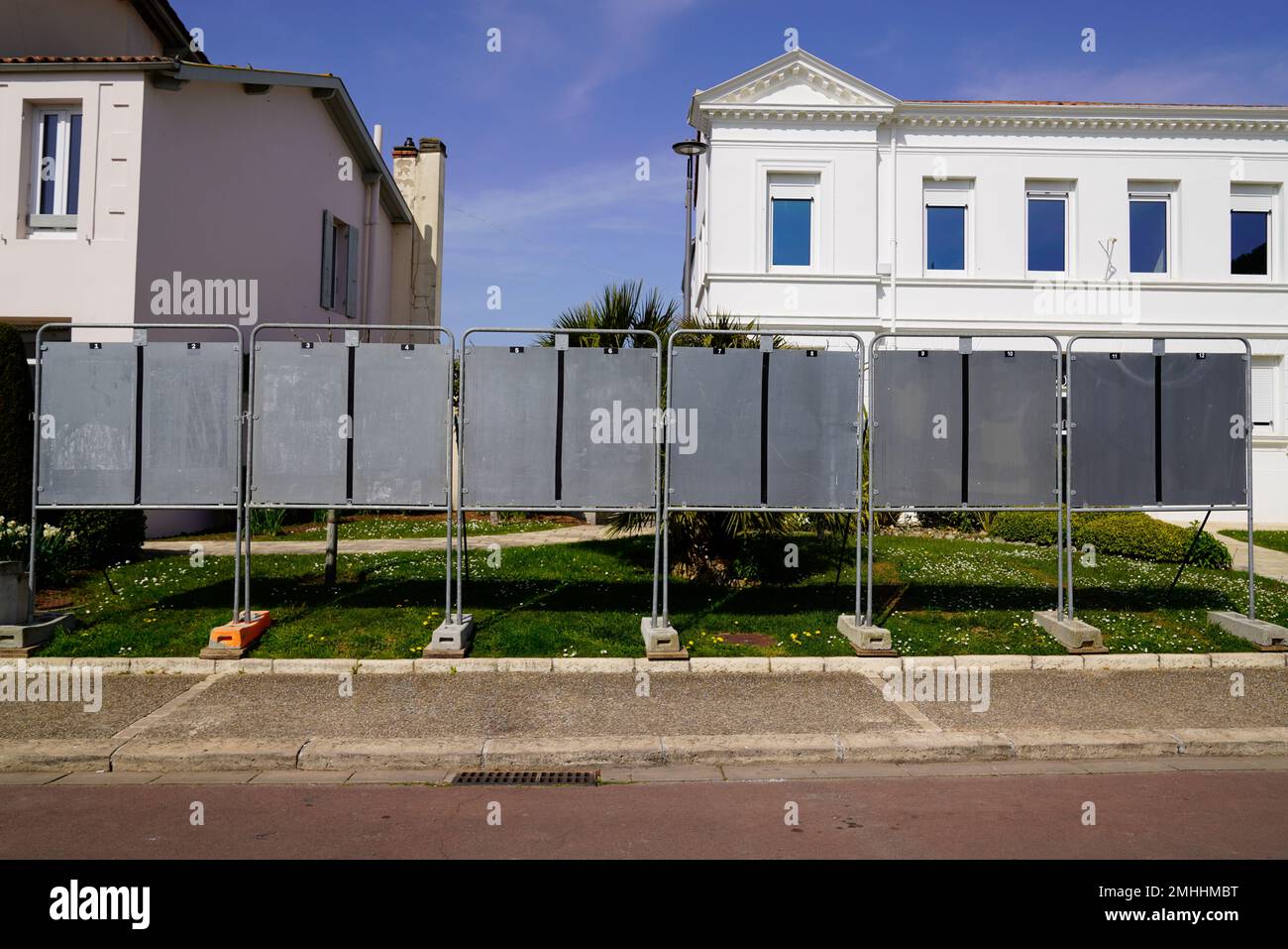 election french parliament or city mayor elections poster template ...