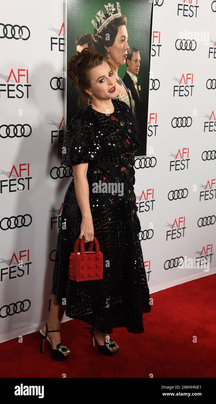 Helena Bonham Carter, a cast member in the Netflix series "The Crown ...