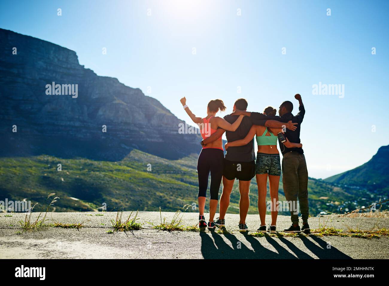 Youve got to persevere if you want to see results. Rear view shot of a ...