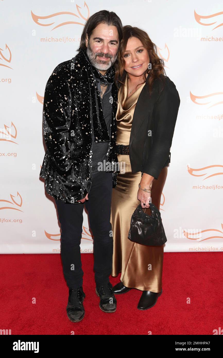 John Cusimano and Rachael Ray attend the Michael J. Fox Foundation's "A ...